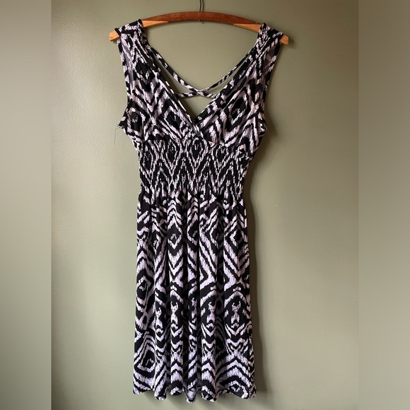raya sun | Dresses | Raya Sun Dress Swimsuit Cover Up Cinched Waist ...